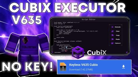 [ No Key ] Cubix Roblox Executor Mobile V2 635 100 Working Update