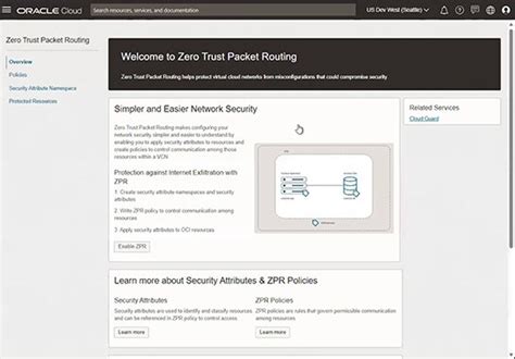 Zero Trust Packet Routing Quick Start Guide Oracle