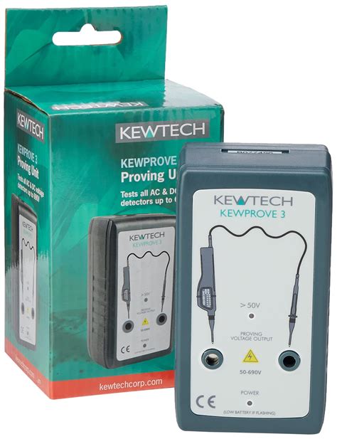 Kewtech Kewprove3 Proving Unit Device Up To 690v Uk Diy And Tools