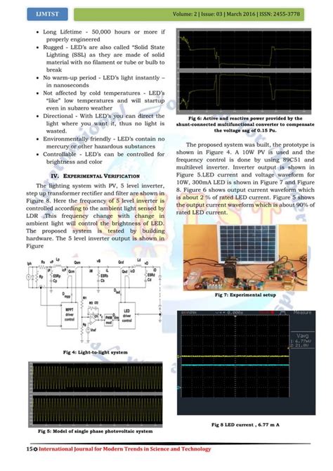 pv fed led lighting systems pdf physics science