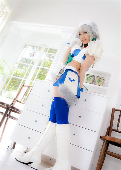 JapaneseThumbs AV Idol Sakuya Izayoi 十六夜咲夜 Photo Gallery