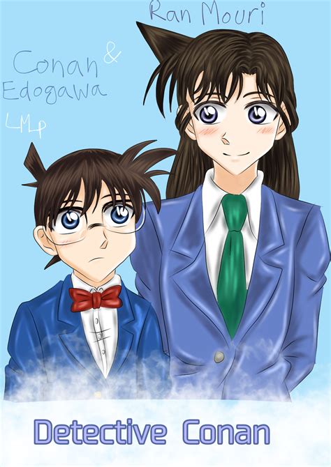 Detective Conan Ran And Conan