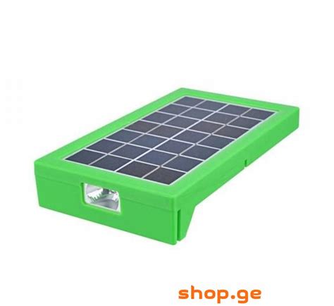 მობილურის დამტენი მზის