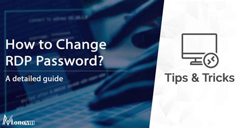 Change Password In Remote Desktop Quick Tip