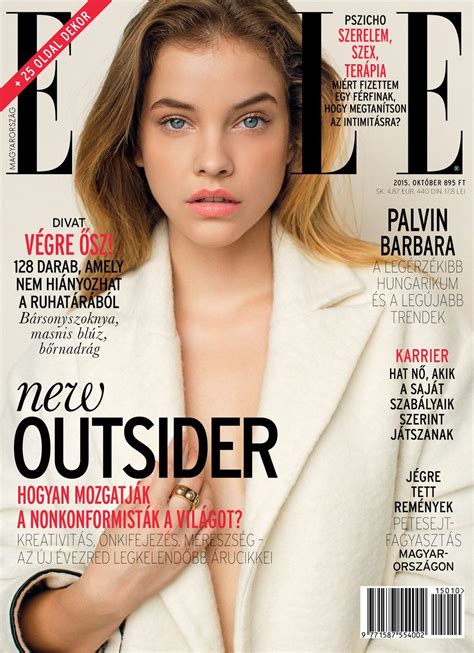 Barbara Palvin Elle Magazine Hungary October 2015 Cover And Photo