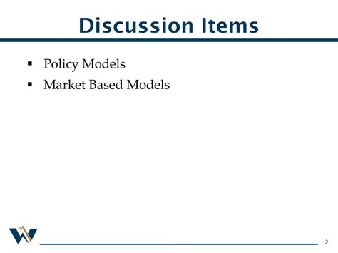 Scenario Policy & Market Models - ppt download