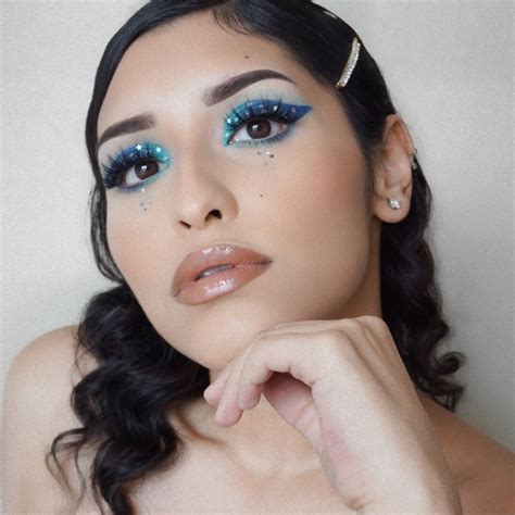 Glitter Tears Makeup By Priscillabeauty