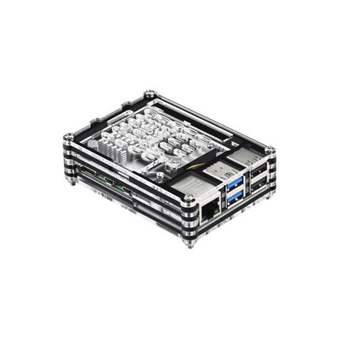 Acrylic Raspberry Pi Case With Cooling Fan BIG W
