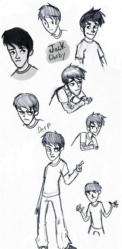 Jack Darby Doodles By Apertureindigo On Deviantart