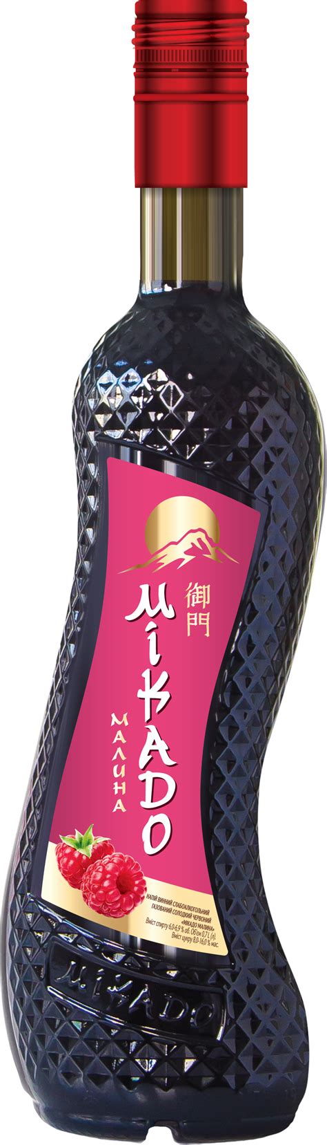 Винный напиток Mikado Малина красный сладкий 0.7 л 6-6.9% ...