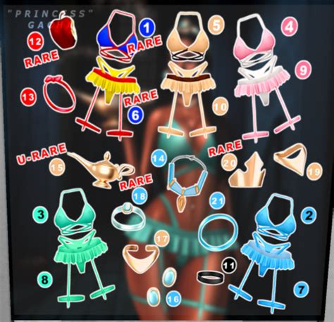 Second Life Marketplace Havoc Princess Top M 3 Common