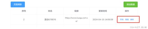 Vue超详细 数据管理系统vue数据库管理系统 Csdn博客
