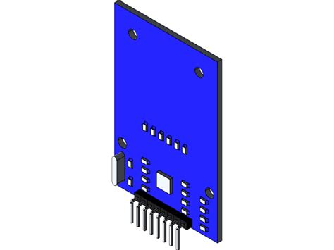Rfid 3d Cad Model Library Grabcad