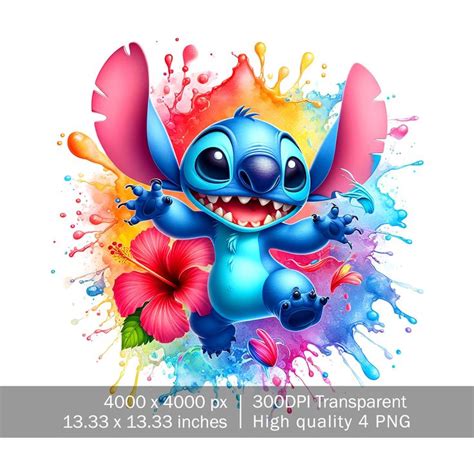 Blue Stitch Watercolor Splash Stitch Watercolor Design