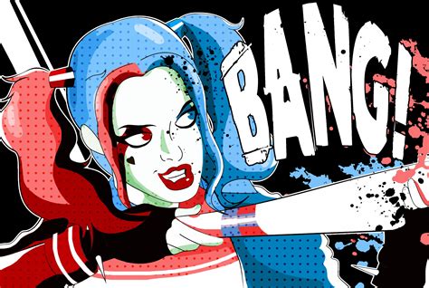 Harley Quinn Hero Heroes Comics Suicide Squad 2016 Hd Wallpaper