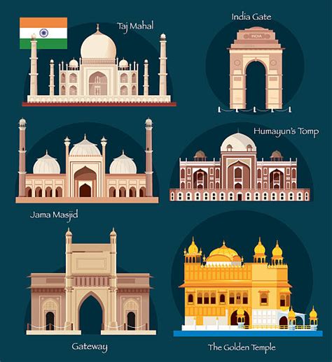 5600 India Monument Stock Illustrations Royalty Free Vector Graphics