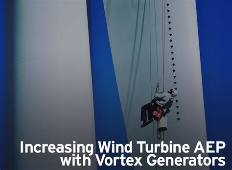 Increasing Wind Turbine Aep With Vortex Generators Altenergymag