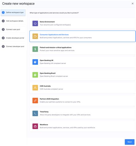 adding new identity and authorization workspaces