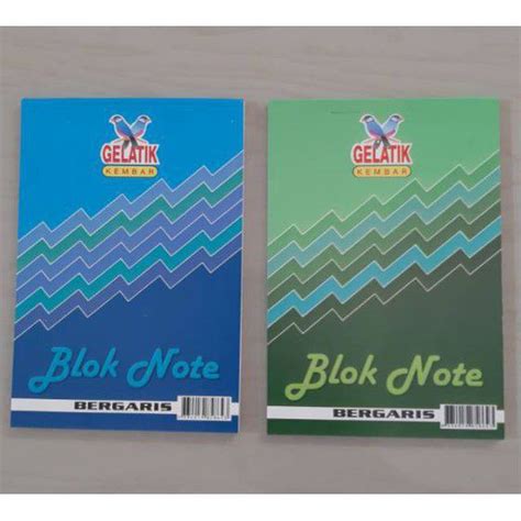 Block Note Garis Garis Besar