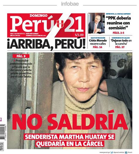 Perú 21 Perú 8 De Octubre De 2017 Infobae