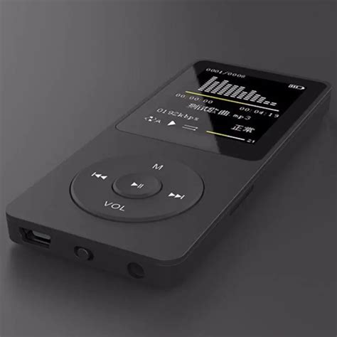 Portable Mini USB 1 8 TFT Black 8G MP3 HiFi Lossless Sound Music Player FM Recorder TF Card