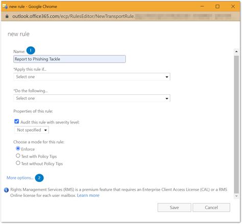 how to use the microsoft report phishing add in to report simulated
