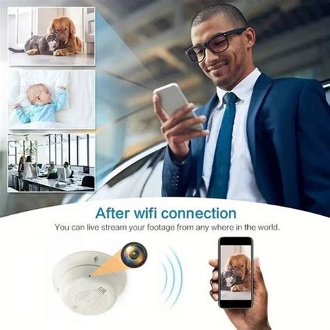Safety Net Spy Camera 1080p Hd Mini Spy Hidden Camera Smoke Detector