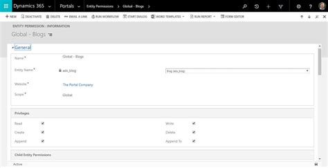 Setting Web Role Permissions 101 The Portal Company