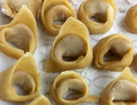 Homemade Tortellini Pasta Recipe With Meat Filling