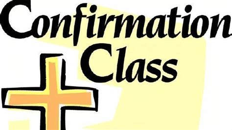 Confirmation Class Clipart