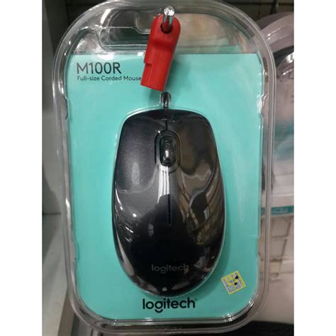 Jual Logitech Wired Mouse M100r Kabel Shopee Indonesia
