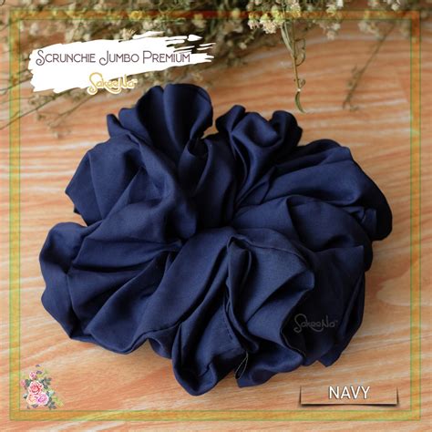 Jual Ikat Rambut Scrunchie Cepol Hijab Jumbo SakeeNa Kunciran Penambah