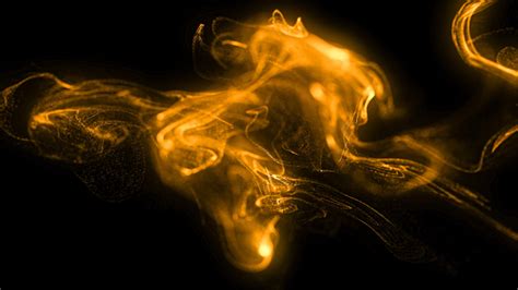 Gold Particles Animation Background Loop Motion Graphics Videohive