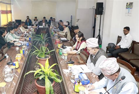 अर्थ समितिको बैठक बस्दै रिपोर्टर्स नेपाल