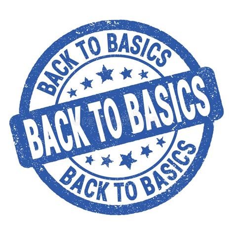 back to basics logo stock illustrations 45 back to basics logo stock