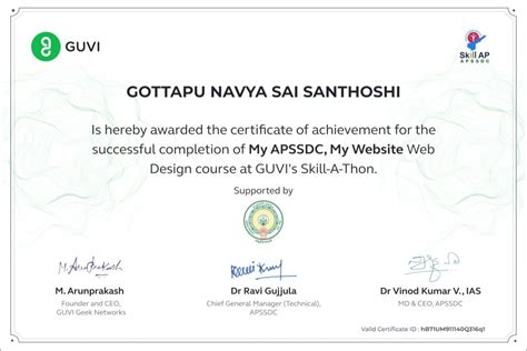 gottapu navya sai santhoshi on linkedin guvi