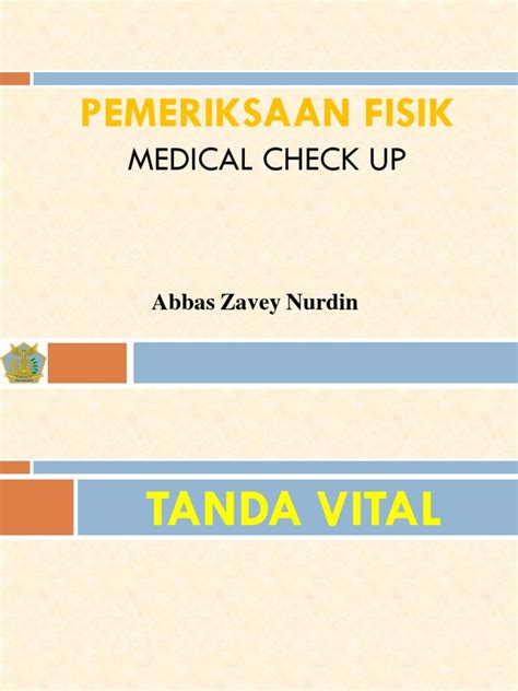 Pemeriksaan Fisik Mcu Baru By Abzan Rezki Taufiq Pdf