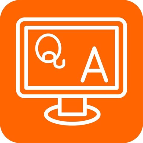 Premium Vector Vector Design Qa Icon Style