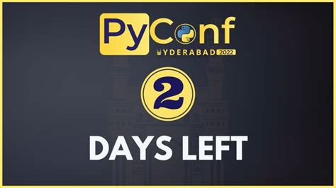 Pyconf Hyderabad On Linkedin Pyconfhyd22 Python Offline Conference