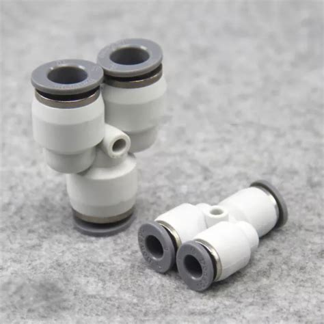 Pneumatic Quick Connector Y Type Py Three Way Pneumatic Connector Py