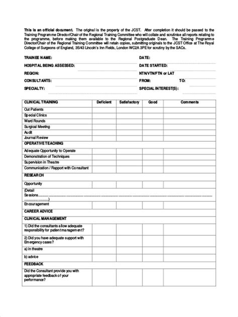 FREE 30 Feedback Forms In PDF MS Word Excel