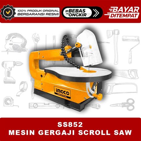 Jual MESIN GERGAJI SCROLL SAW INGCO SS Shopee Indonesia