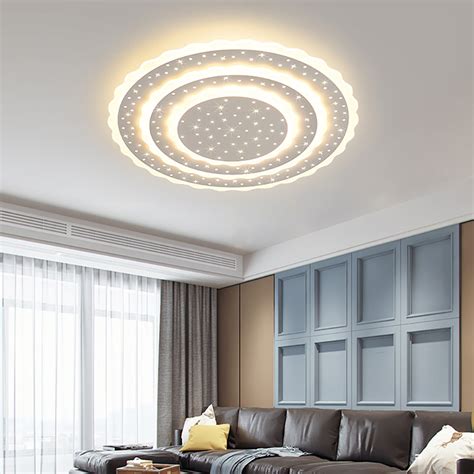 Led Ceiling Light Aeyee 196 Ultra Thin Flush Mount Ceiling Light