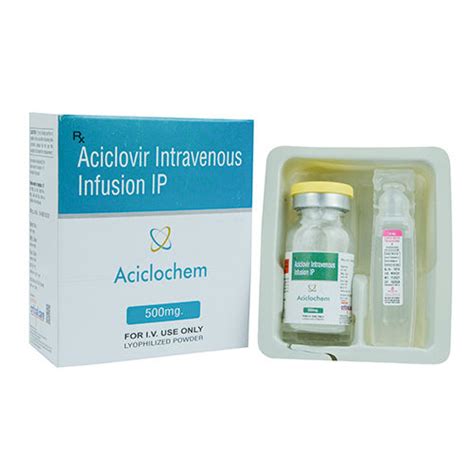 500 Mg Aciclovir Intravenous Infusion Ip Injection At Best Price In