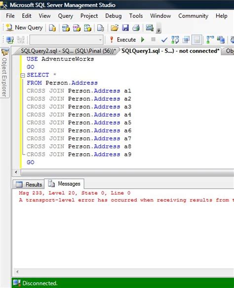 Sql Server Sqlcmd Using A Dedicated Administrator Connection To