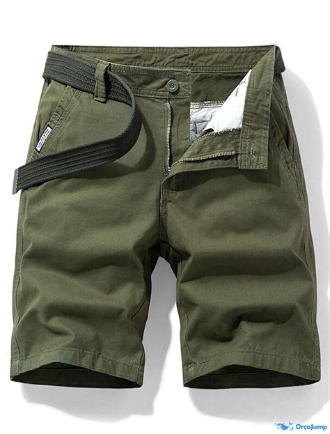 Orcajump Mens 100 Cotton Breathable Solid Color Casual Outdoor Daily
