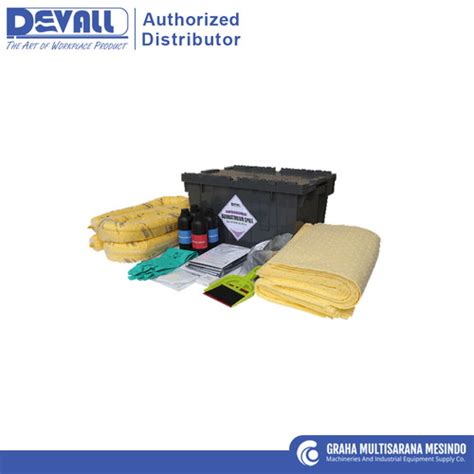 Jual Alat Penyerap Devall Absorbent Laboratorium Spill Kit 10 Gal Set