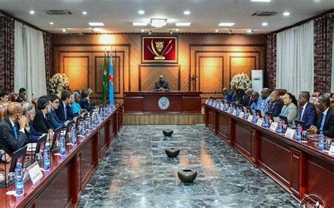 Rdc à La Délégation Du Conseil De Sécurité De Lonu Félix Tshisekedi