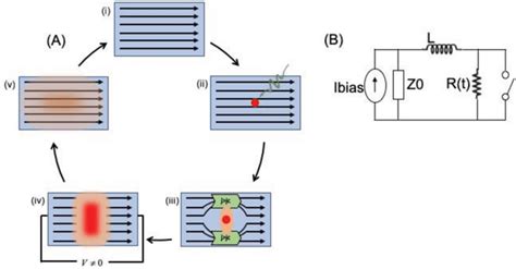 A Superconducting Nanowire Single‐photon Detector Schematic Showing