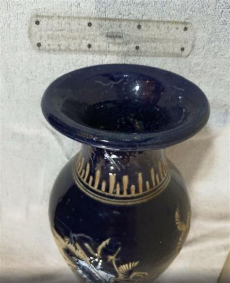 Sarawak Handmade Vase Clay Hobbies Toys Memorabilia Collectibles